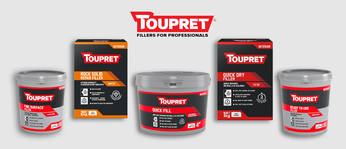 New Range of Toupret Products Out Now! | BS Fixings