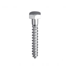 Hexagon Head Coach Screws | DIN571 Zinc Plated | BS Fixings