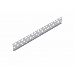 PVC-U Plaster Stop Bead 2.5m Box of 50, 6/8mm Plaster Depth | BS Fixings