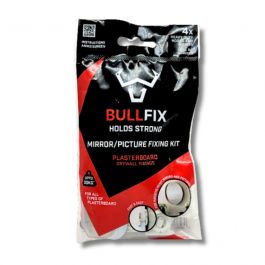 Bullfix Universal Mirror Fixing Kit For Plasterboard | BS Fixings