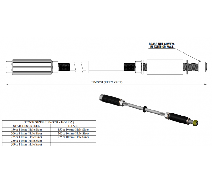 mechanical wall ties